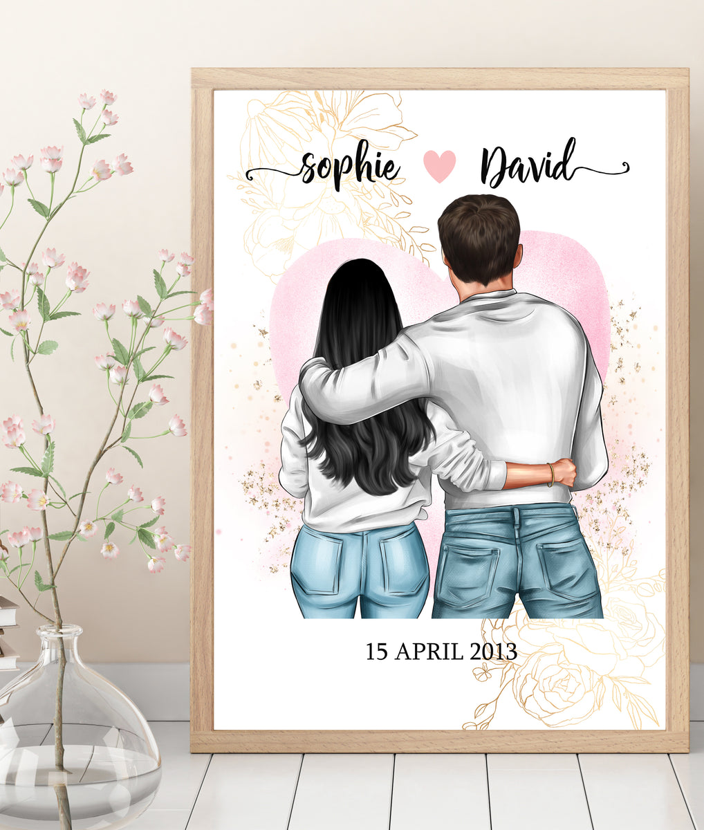 Personalised COUPLE Prints – ArgsRepublic