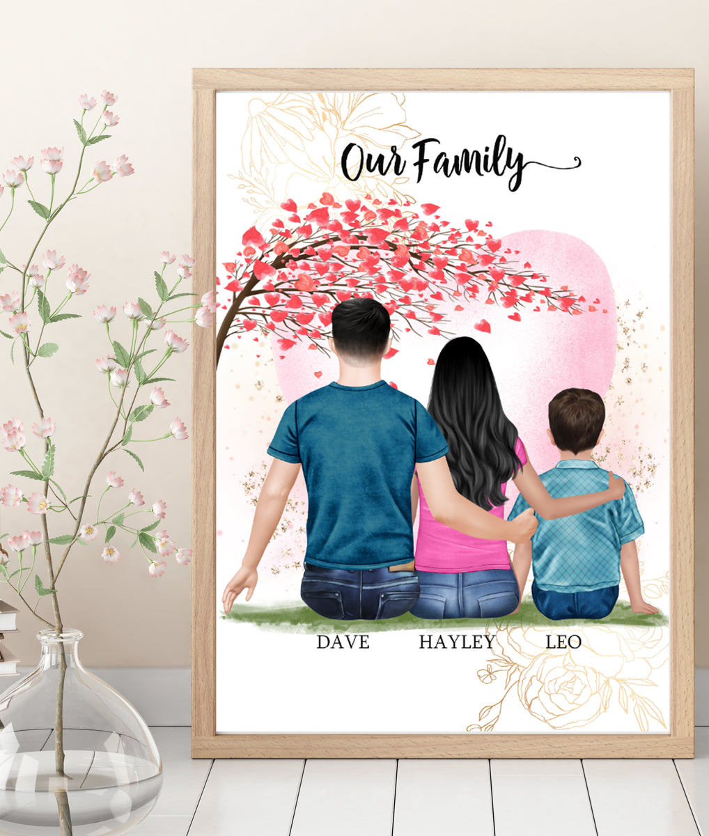 Personalised FAMILY Prints – ArgsRepublic