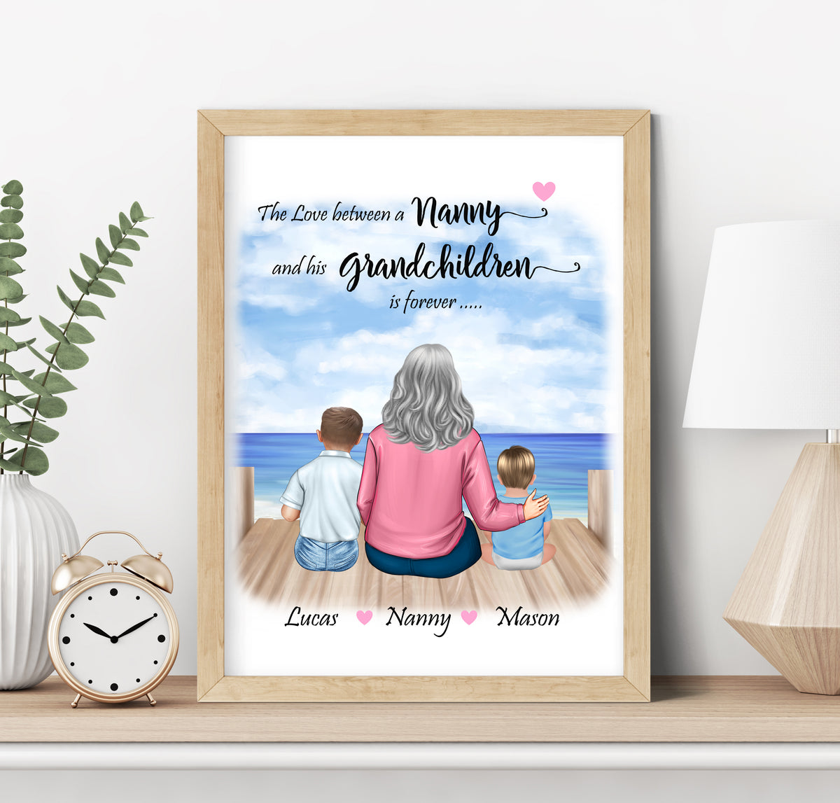 Personalised NANNY/ GRANDMA Prints – ArgsRepublic