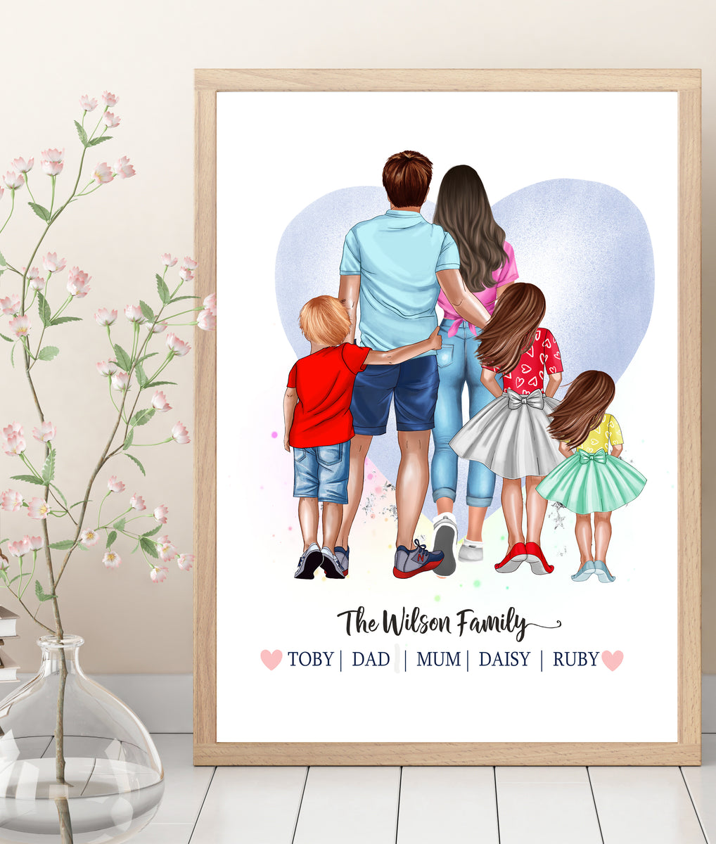 Personalised FAMILY Prints – ArgsRepublic